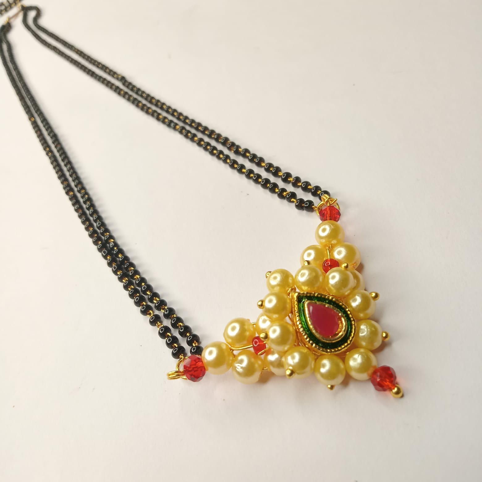 short moti mangalsutra – Preet Jewellery Collection
